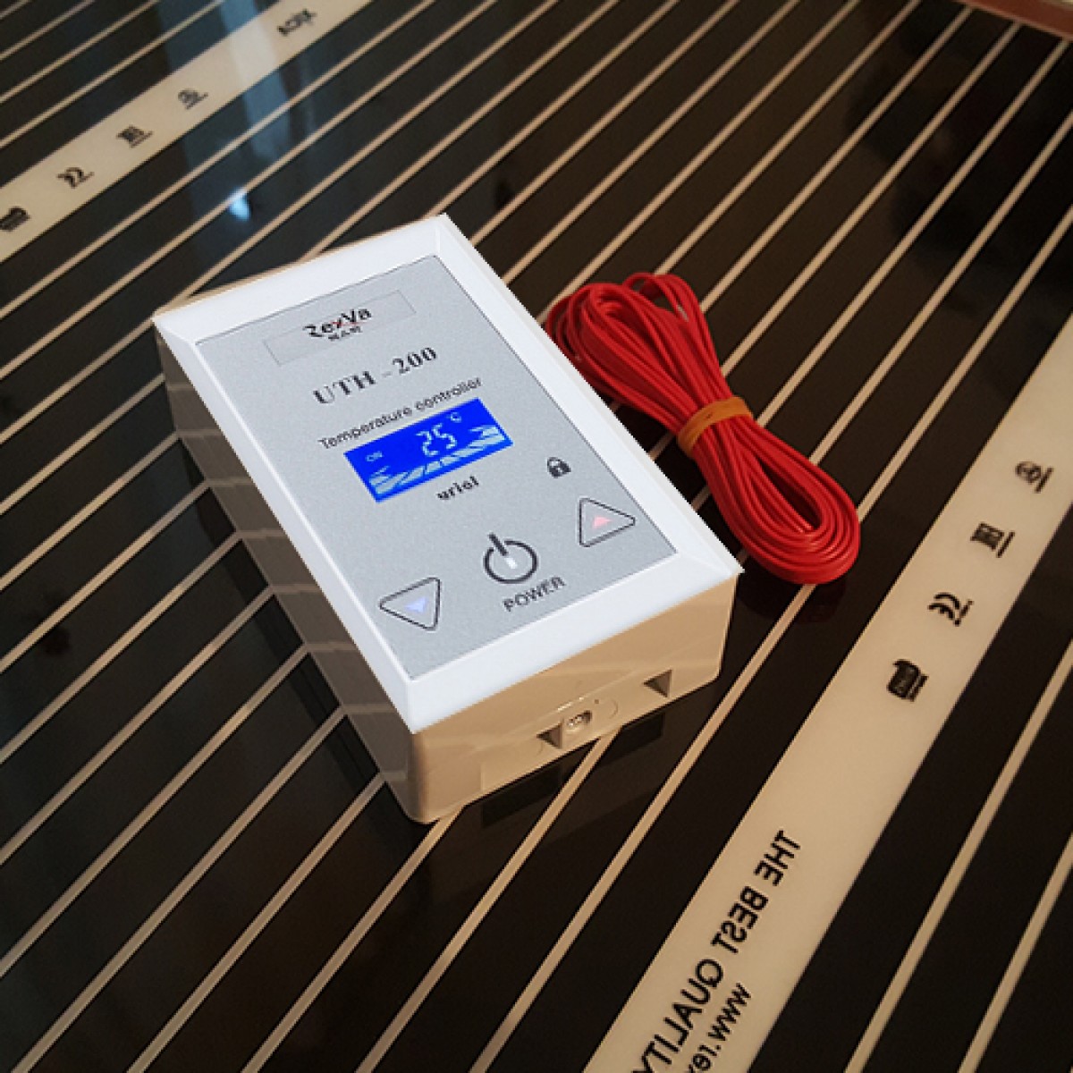 termostat, analog termostat, sıva altı termostat, halı altı ısıtma, zemin ısıtma